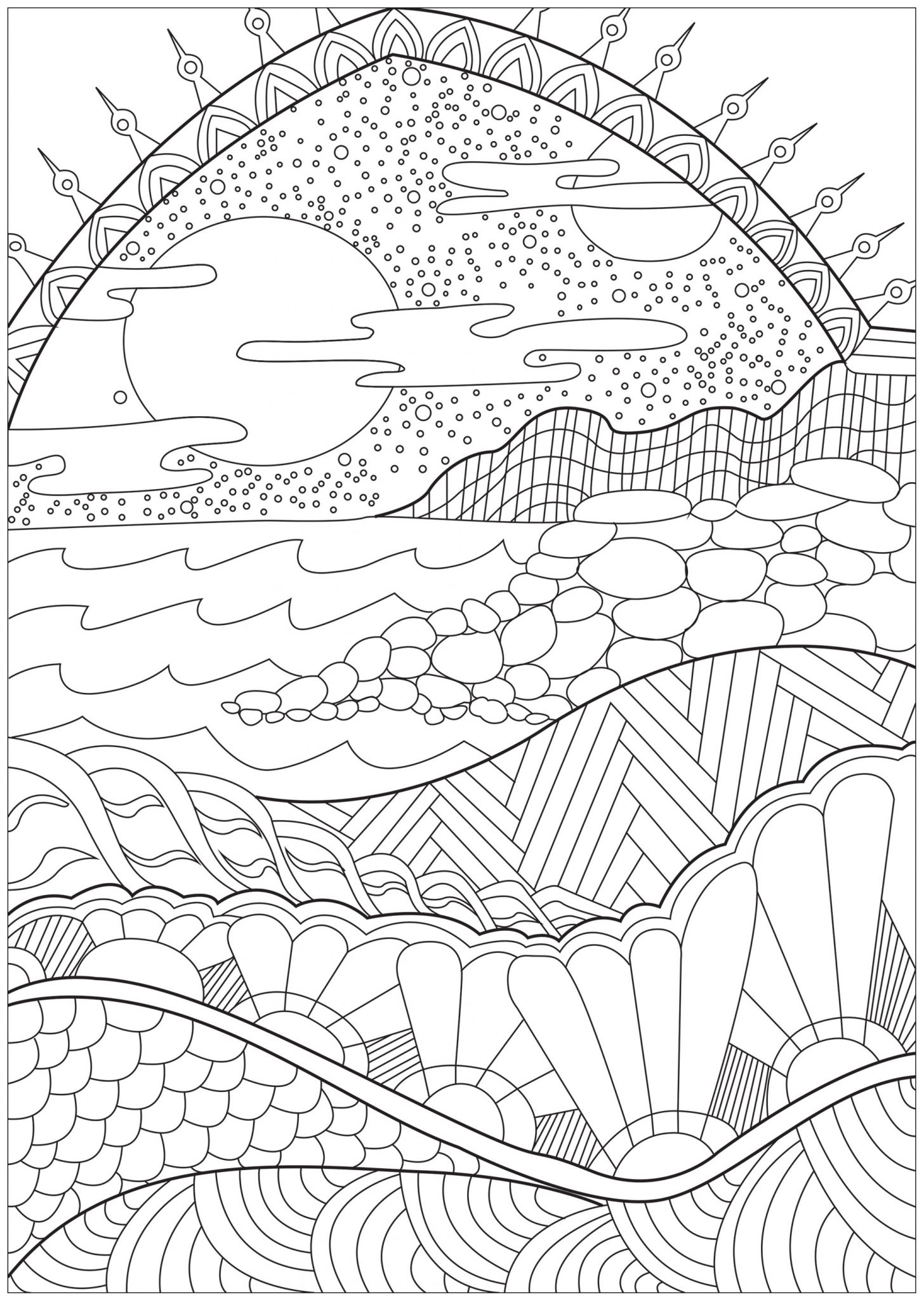 Coloring Pages, February 2021 | The William Benton Museum of Art